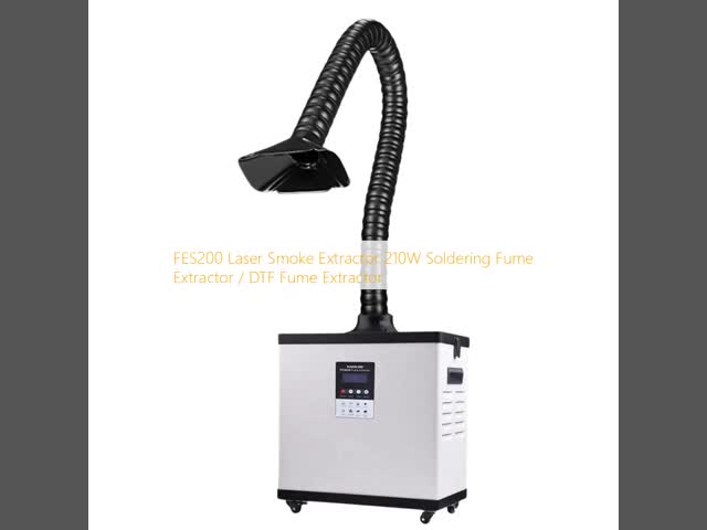 China Solder Fume Extractor videos