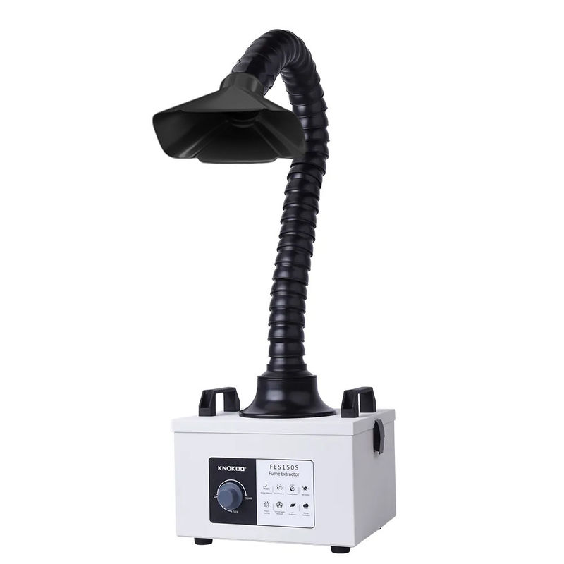 100W Solder Fume Extractor FES150S Smoke Absorber For Small Laser ...