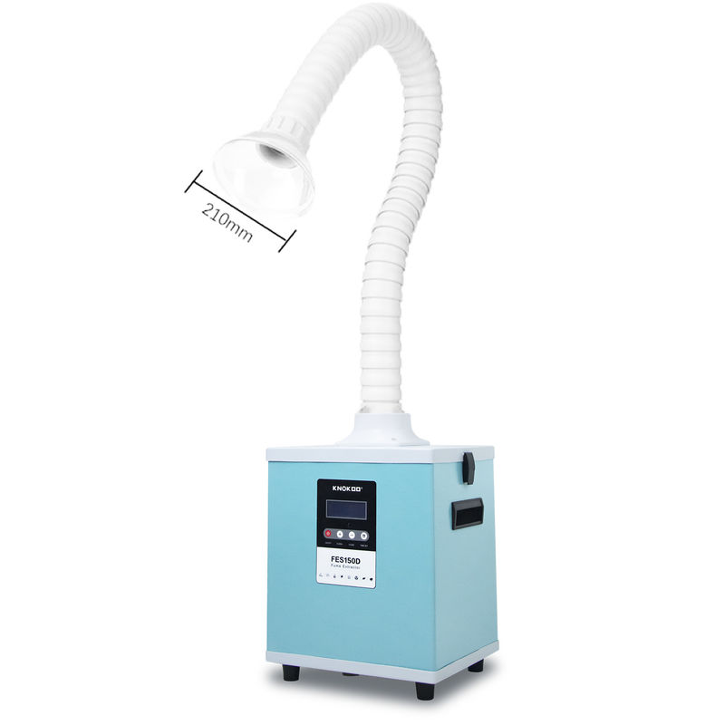 KNOKOO FES150D Dental Lab Fume Extractor 150W Laboratory Laser Smoke ...
