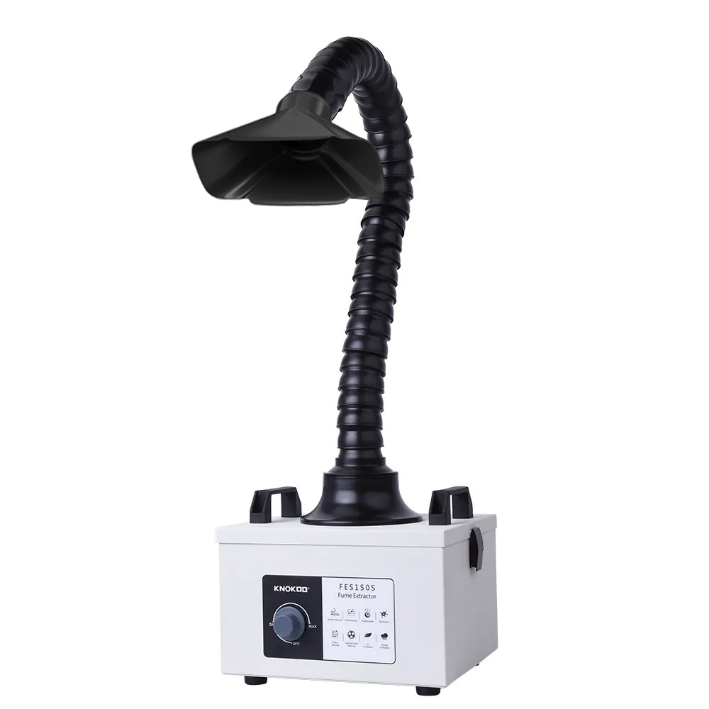 100W Solder Fume Extractor FES150S Smoke Absorber For Small Laser ...