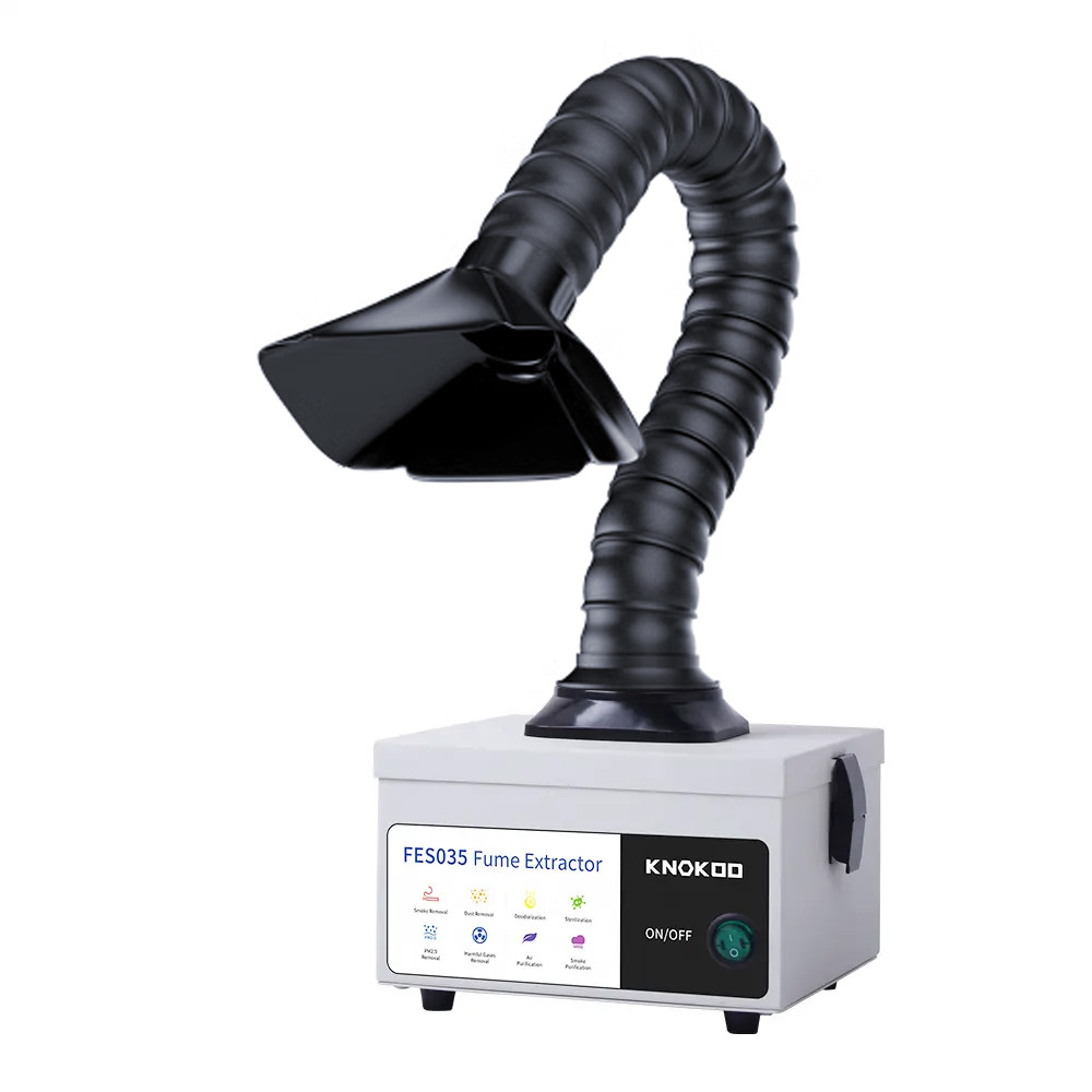 35W Portable Fume Extractor / Portable Smoke Absorber FES035 For ...