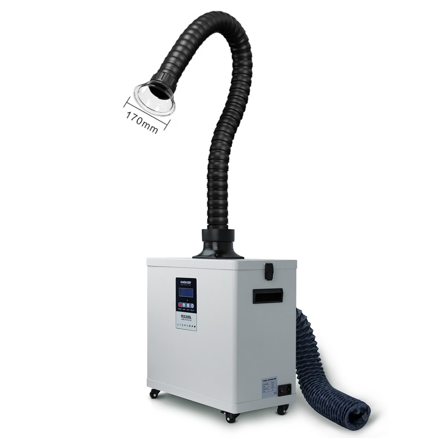 FES200L Mobile Welding Fume Extractor Unit For On Site Welding Projects ...
