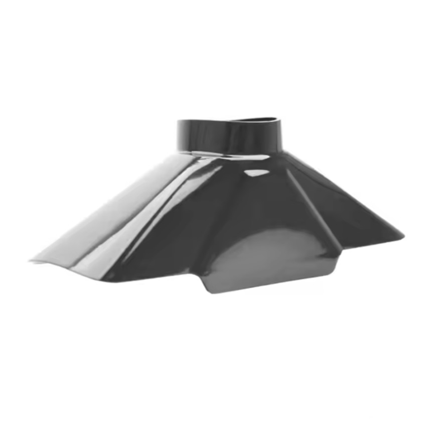 Dust Collection Rectangular Hood Nozzle For Interfacing 55mm Bamboo Arm ...